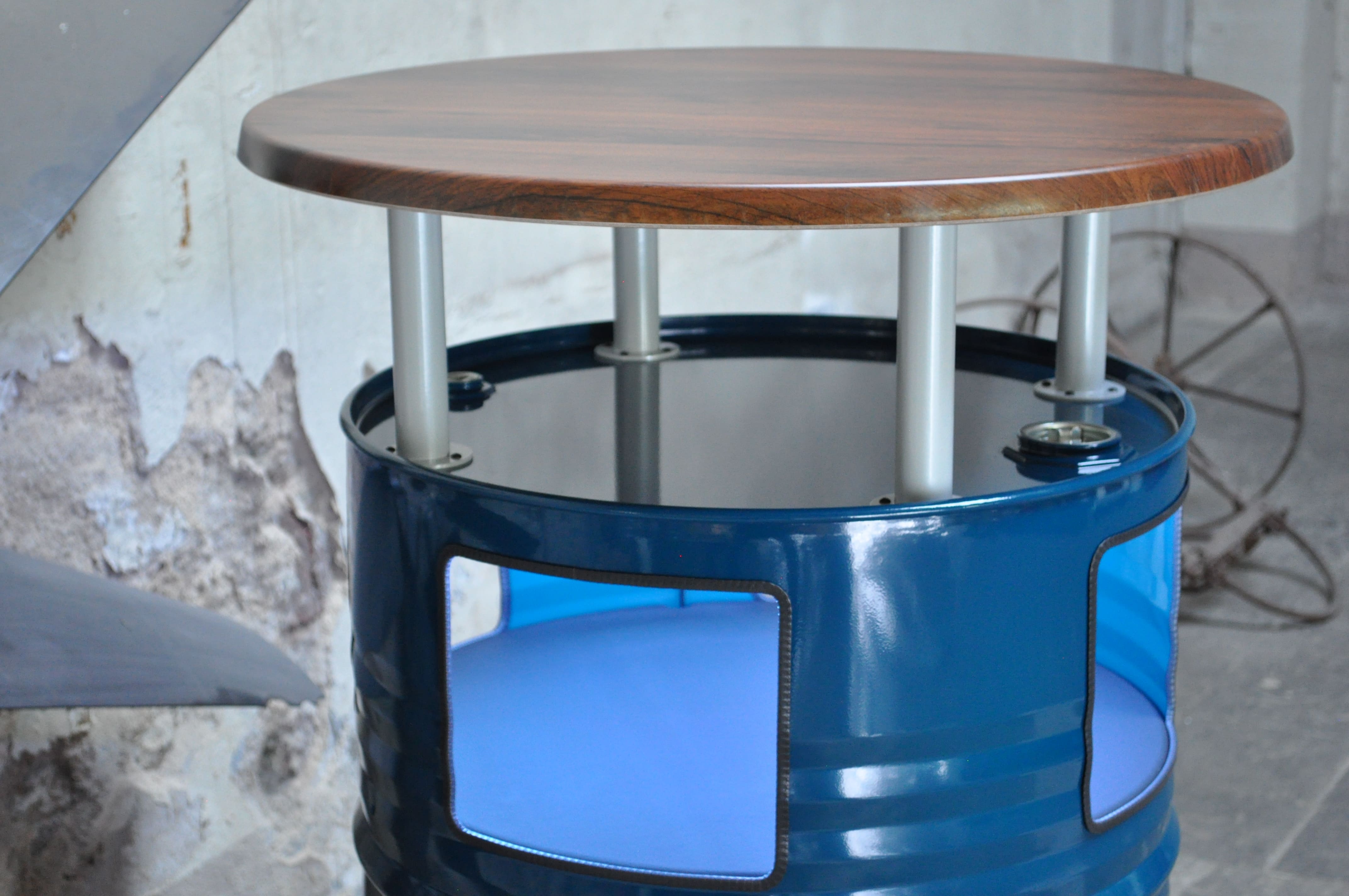 Fass-Stehtisch, Ölfass Stehtisch, Stehtisch Fass, stehtisch, fass ...